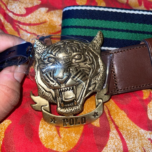 Polo Ralph Lauren | Accessories | Men 34 Polo Ralph Lauren Tiger Buckle ...